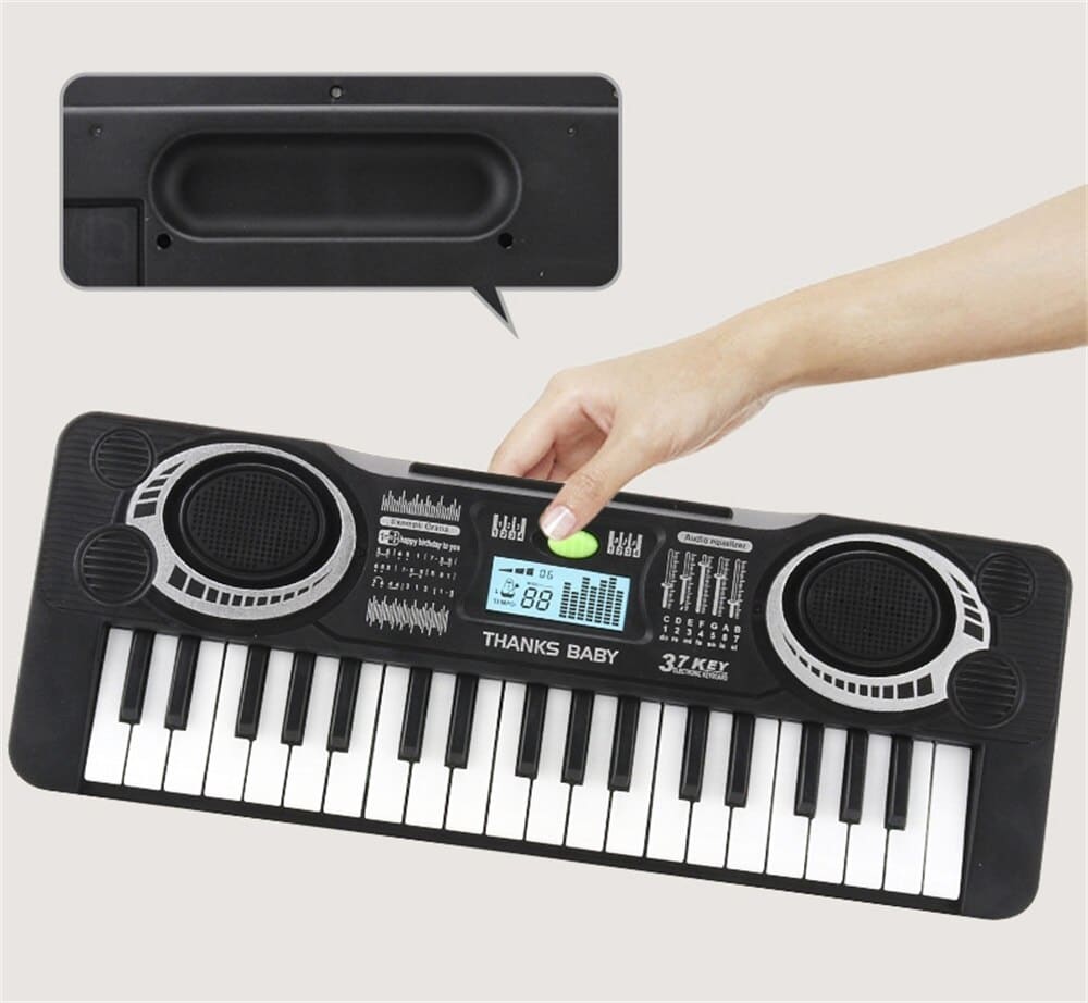 Elektriskt piano med 37 tangenter för barn • Barn World