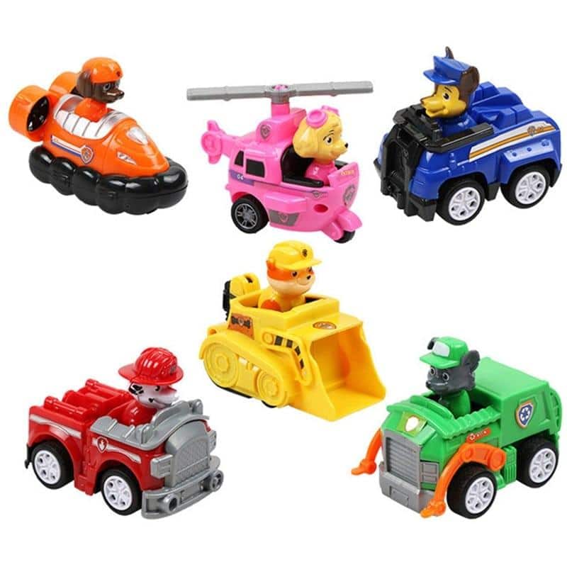 Set med Paw Patrol Fordon • Barn World