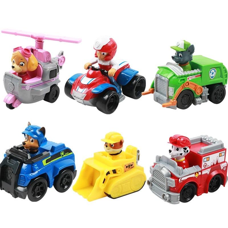 Set med Paw Patrol Fordon • Barn World