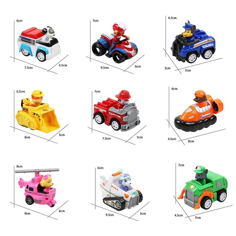 Set med Paw Patrol Fordon • Barn World