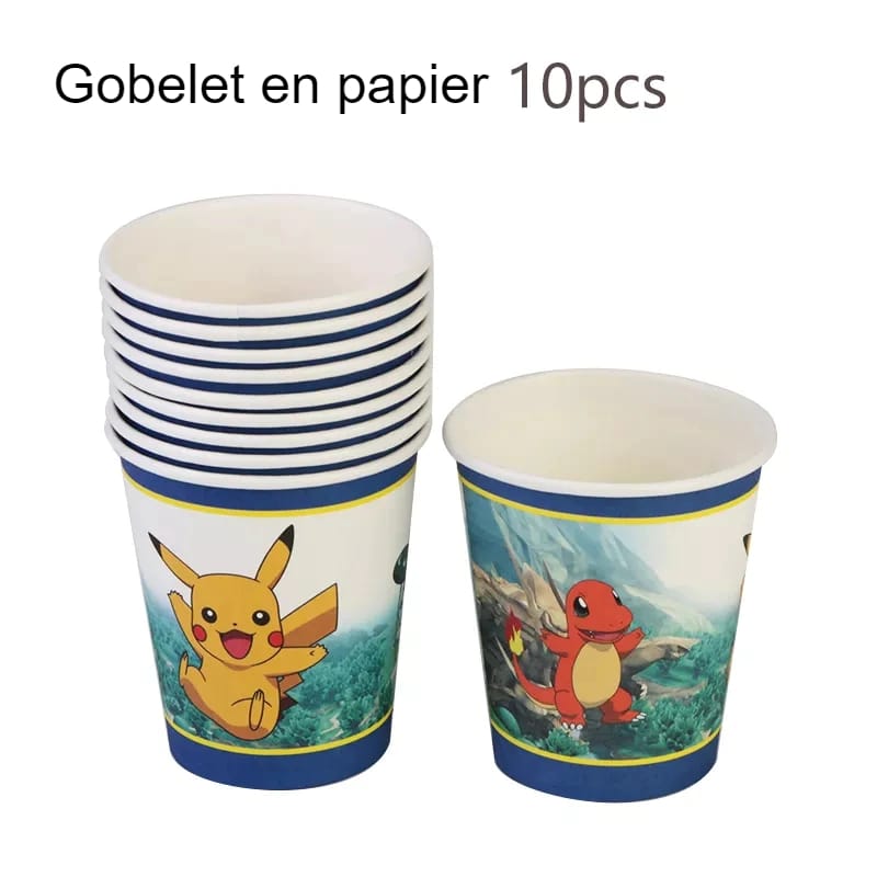 Födelsedagsdekorationer med flera Pokémon • Barn World