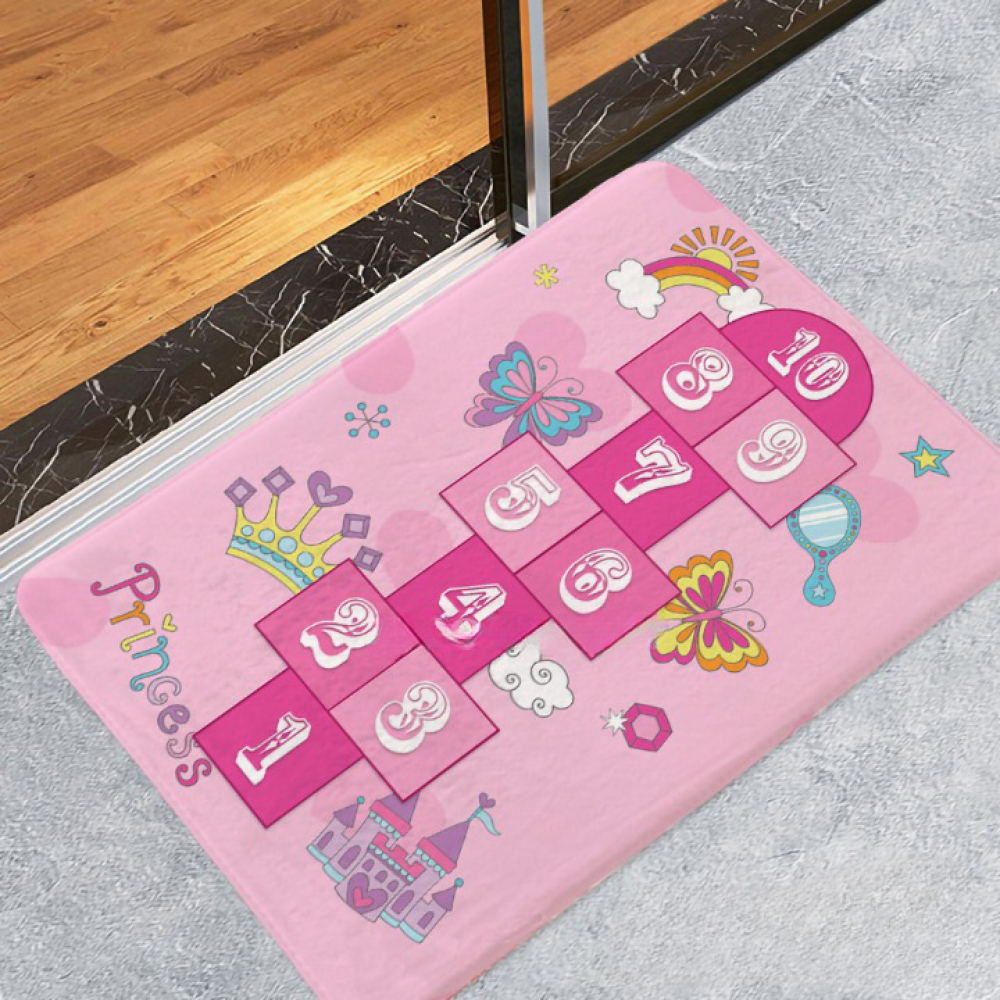 3D-prinsessa hoppar hage matta för barn • Barn World